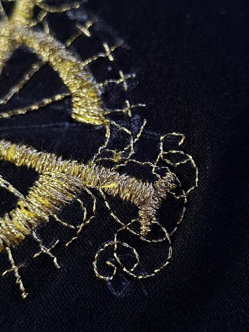 Ghost Grucifix Embroidery Pattern PDF | Ghost Band | Alternative DIY ...