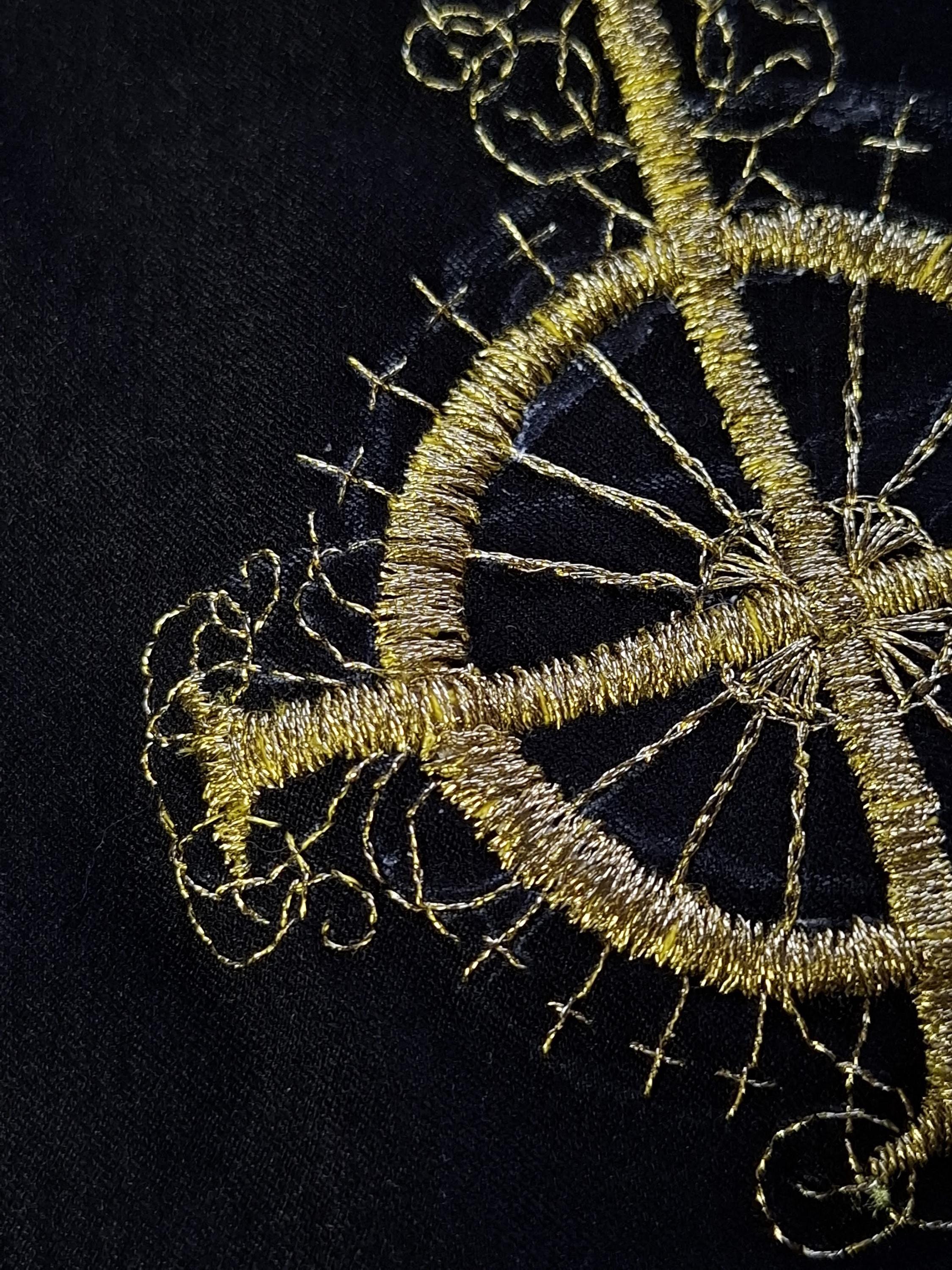 Ghost Grucifix Embroidery Pattern PDF | Ghost Band | Alternative DIY ...