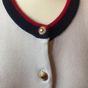 Vintage Nautical Style Cardigan - Etsy