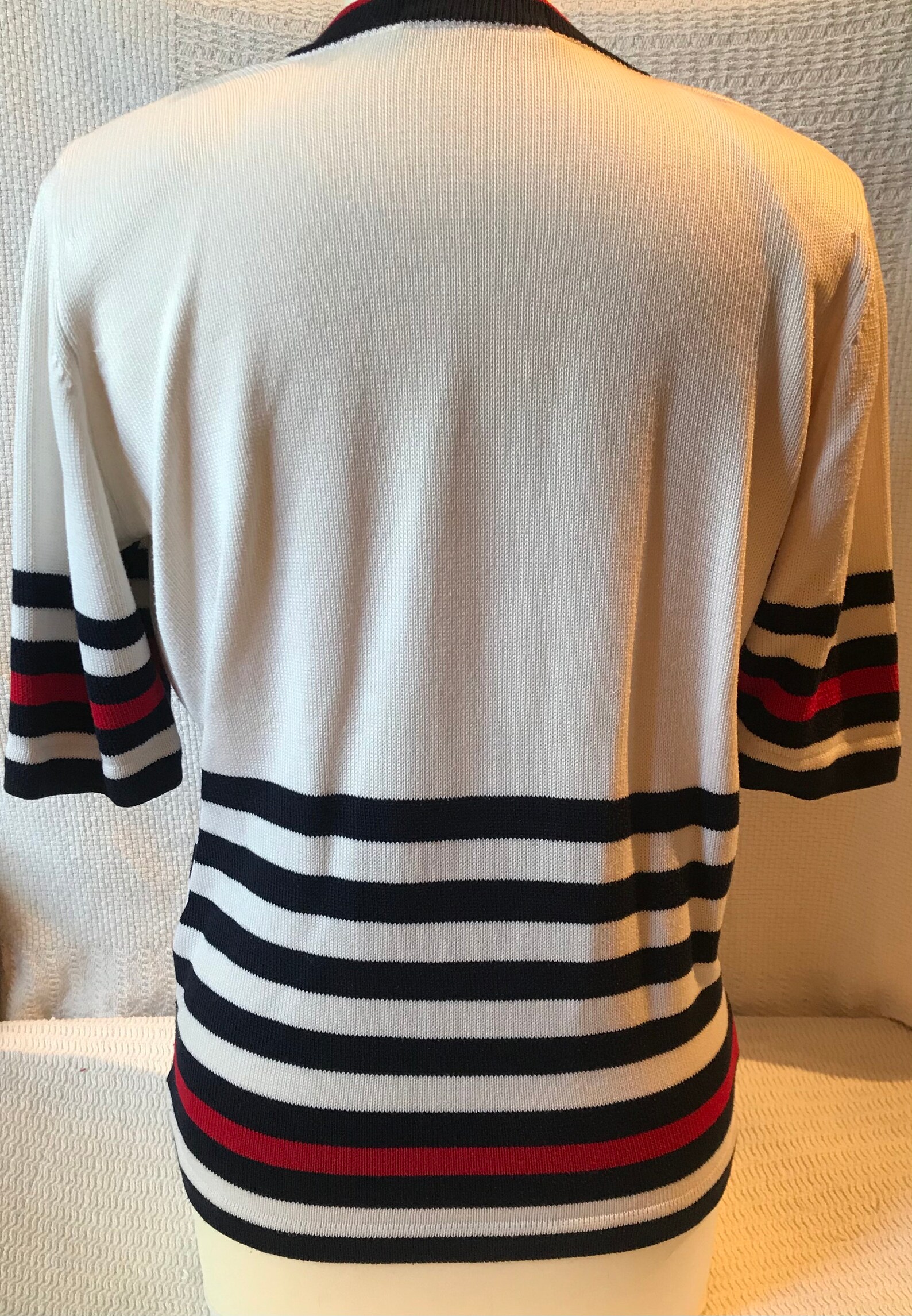 Vintage Nautical Style Cardigan - Etsy