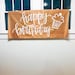 Butcher Paper HAPPY BIRTHDAY Banner - Birthday - Cupcake - Generic Bday ...