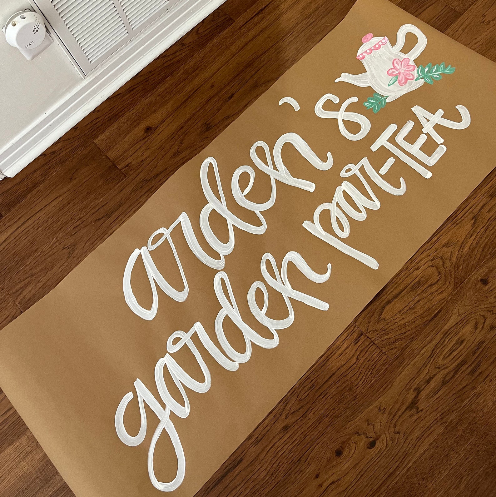 CUSTOM Butcher Paper Celebration Banner Future Mrs Happy - Etsy