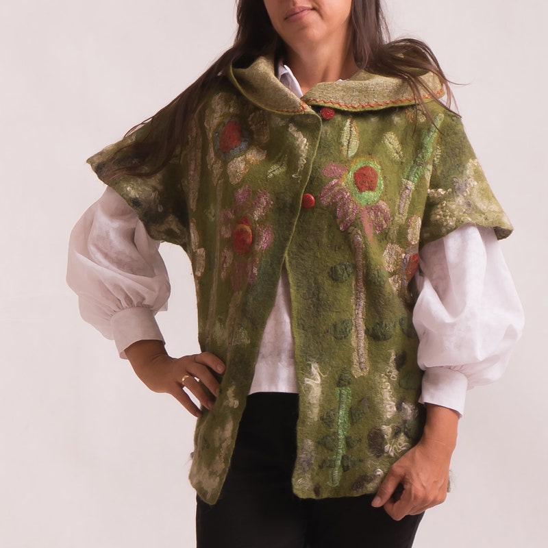 Nuno Felt Jacket - Etsy