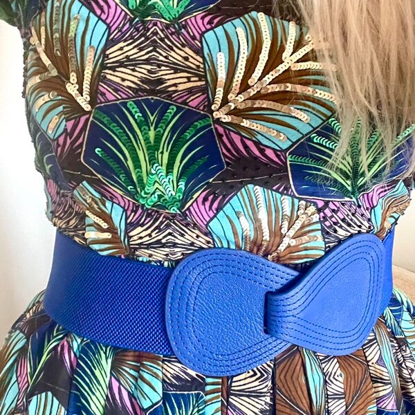 Blue Belt - Etsy