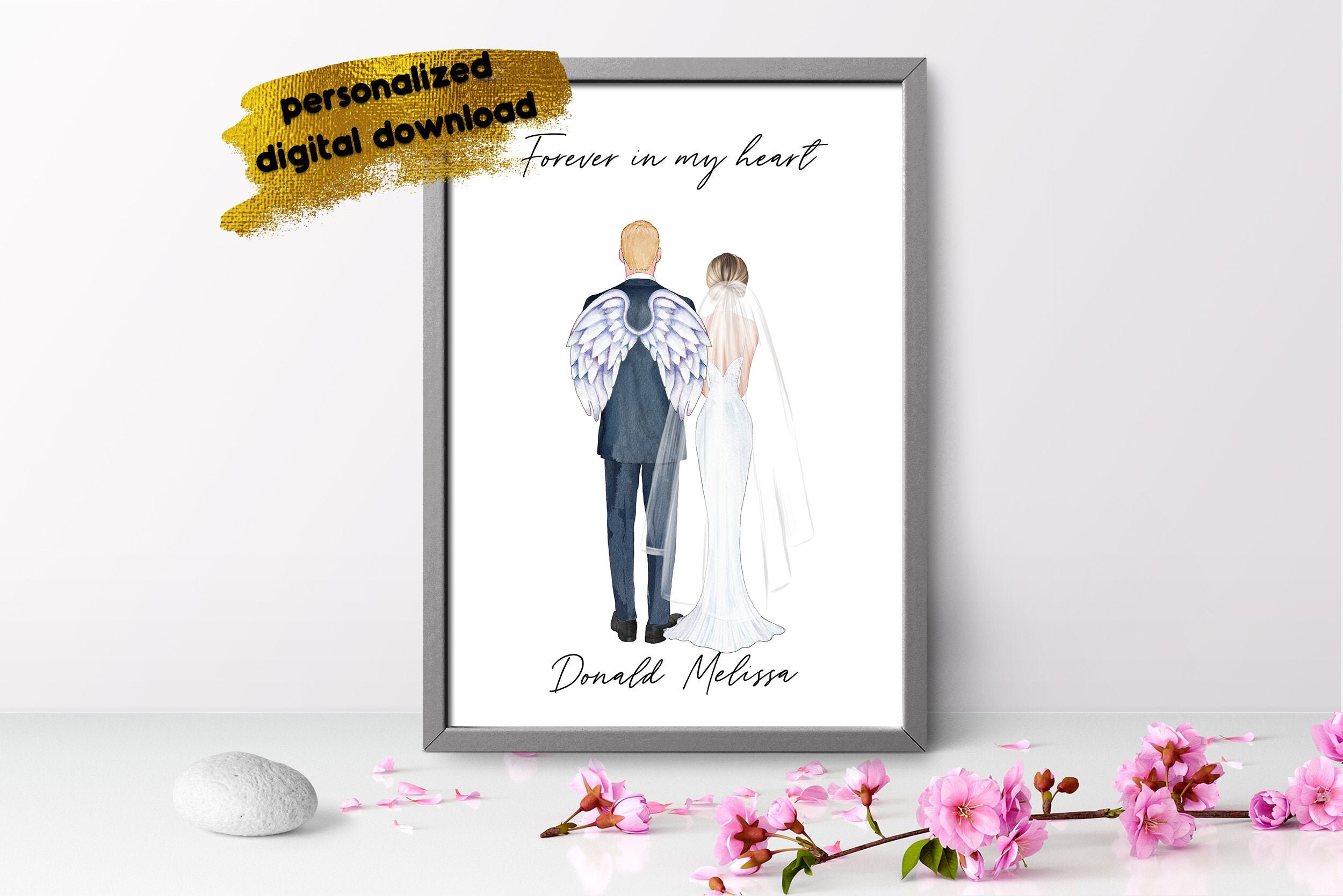 Father of the Bride Memorial Print Family Memorial Print Dad | Etsy