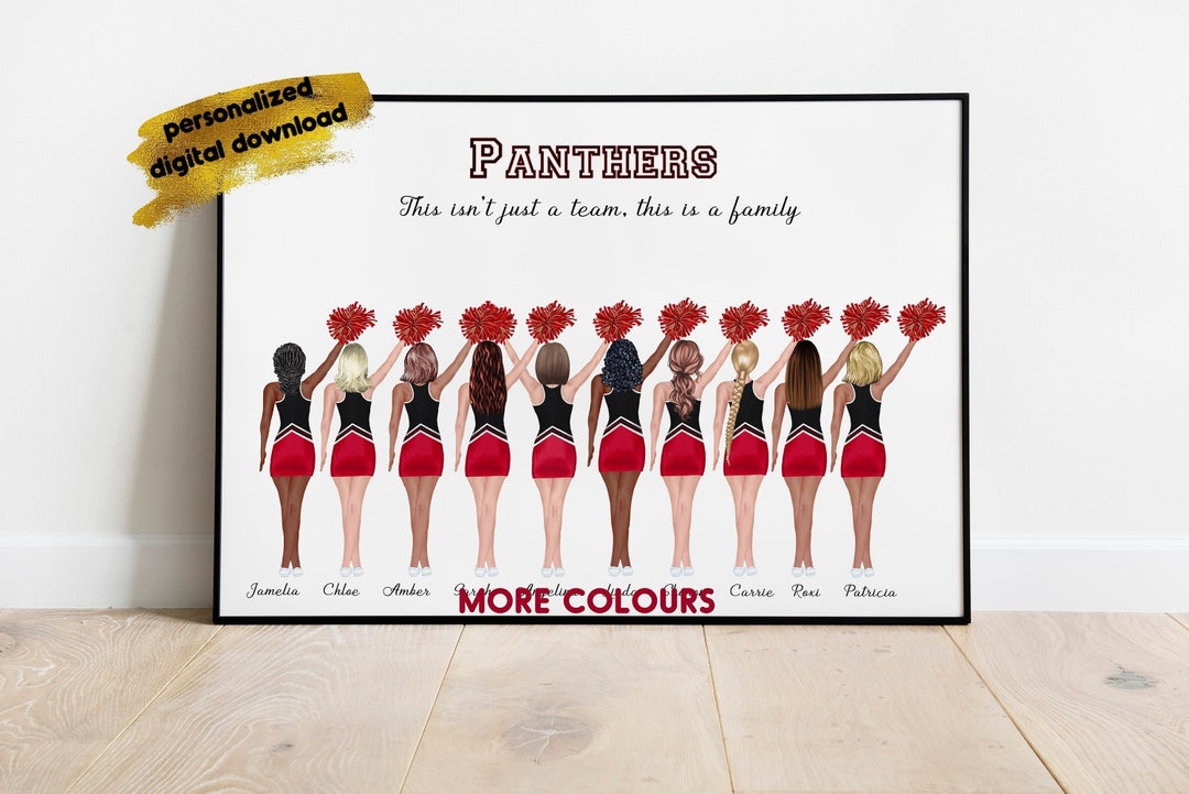Cheer Team Gift, Cheerleader Squad, Cheerleader Graduation, Coach ...