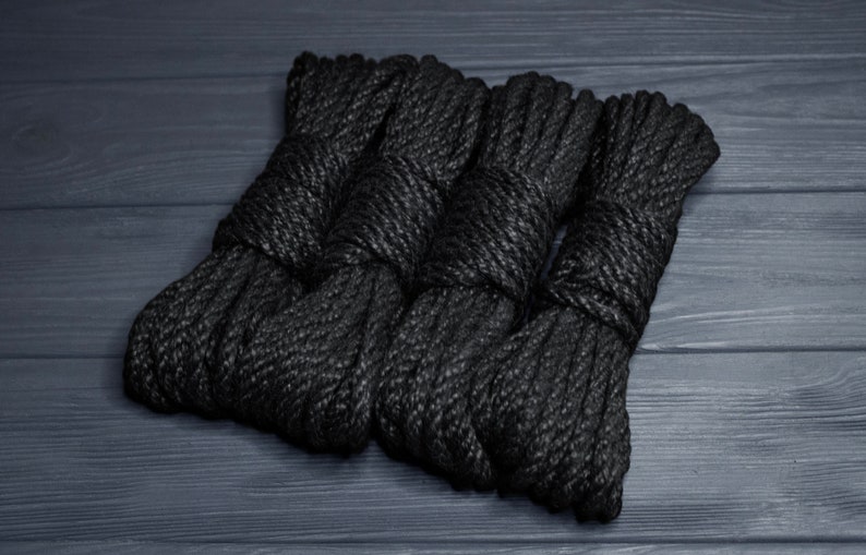 Shibari Jute Rope Set 4pcs 26ft 8m X 6 Mm Bondage Set, Beginners Kit ...