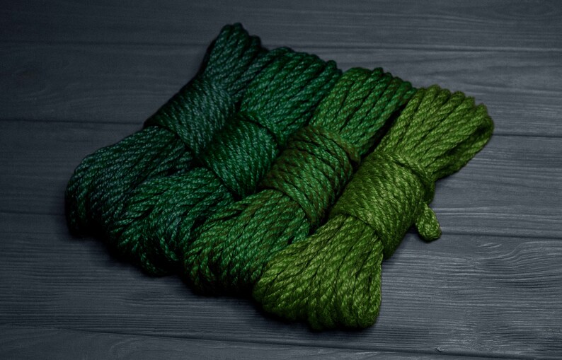 Shibari Jute Rope Set 4pcs 26ft 8m X 6 Mm Bondage Set, Beginners Kit ...