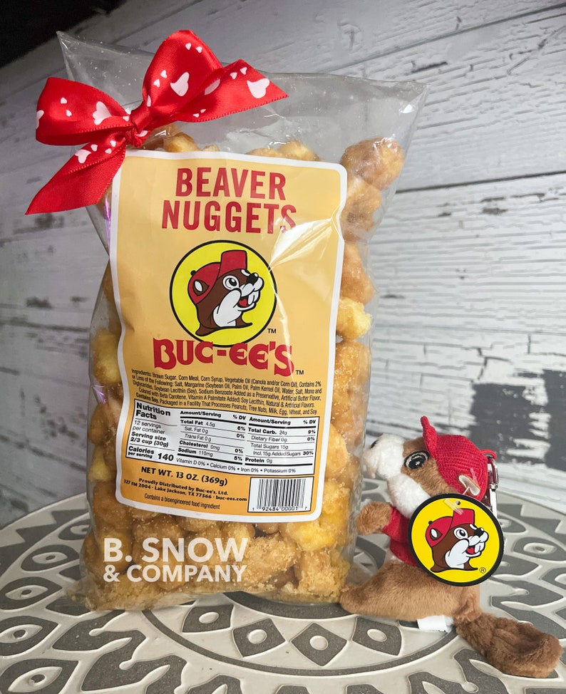 Bucees Gift Set, Bucee Beaver Nuggets Bundle, Bucee Keychain, Bucee ...