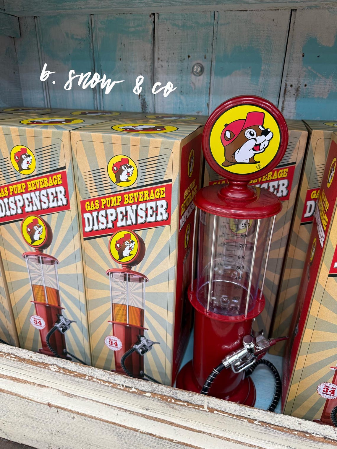 Bucees 2025 Valentines Gift for Him, Bucees Gas Pump Beverage Dispenser ...