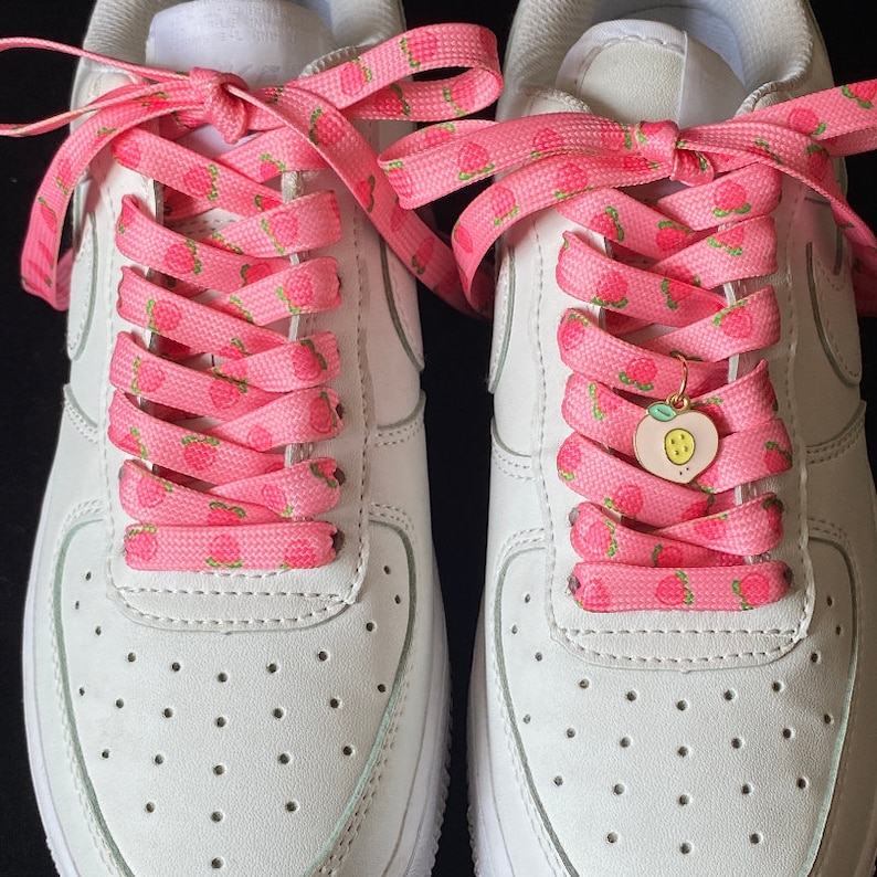 Fruits Shoelace With Fruits Charms,banana Laces,orange Laces,peach ...