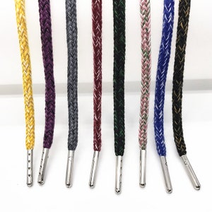 Cotton Hoodie Strings With Metal Tips, Coloured Drawstrings, Rope Cord ...
