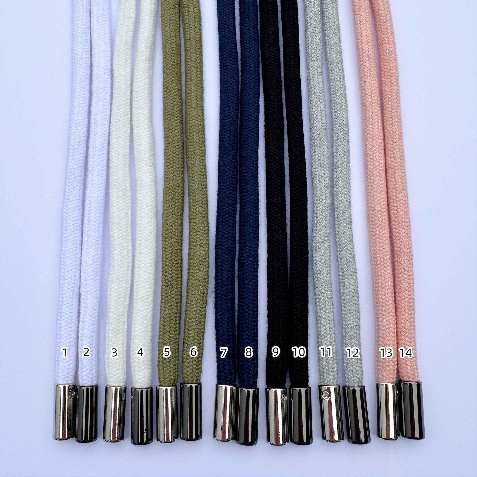 Cotton Hoodie String With Metal Stoppers, Rope Drawstrings, Hoodie ...