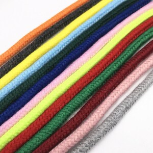 5mm Round Cotton Hoodie String With Metal Tips, Core Strings - Etsy