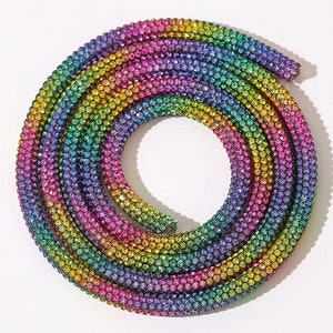 6mm Rhinestone Rope, Crystal Trimming DIY - 11 Colors - Etsy