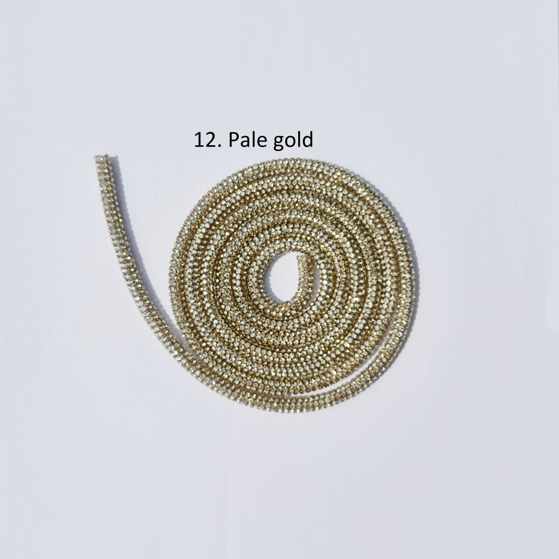 6mm Rhinestone Rope, Crystal Trimming DIY - 11 Colors - Etsy