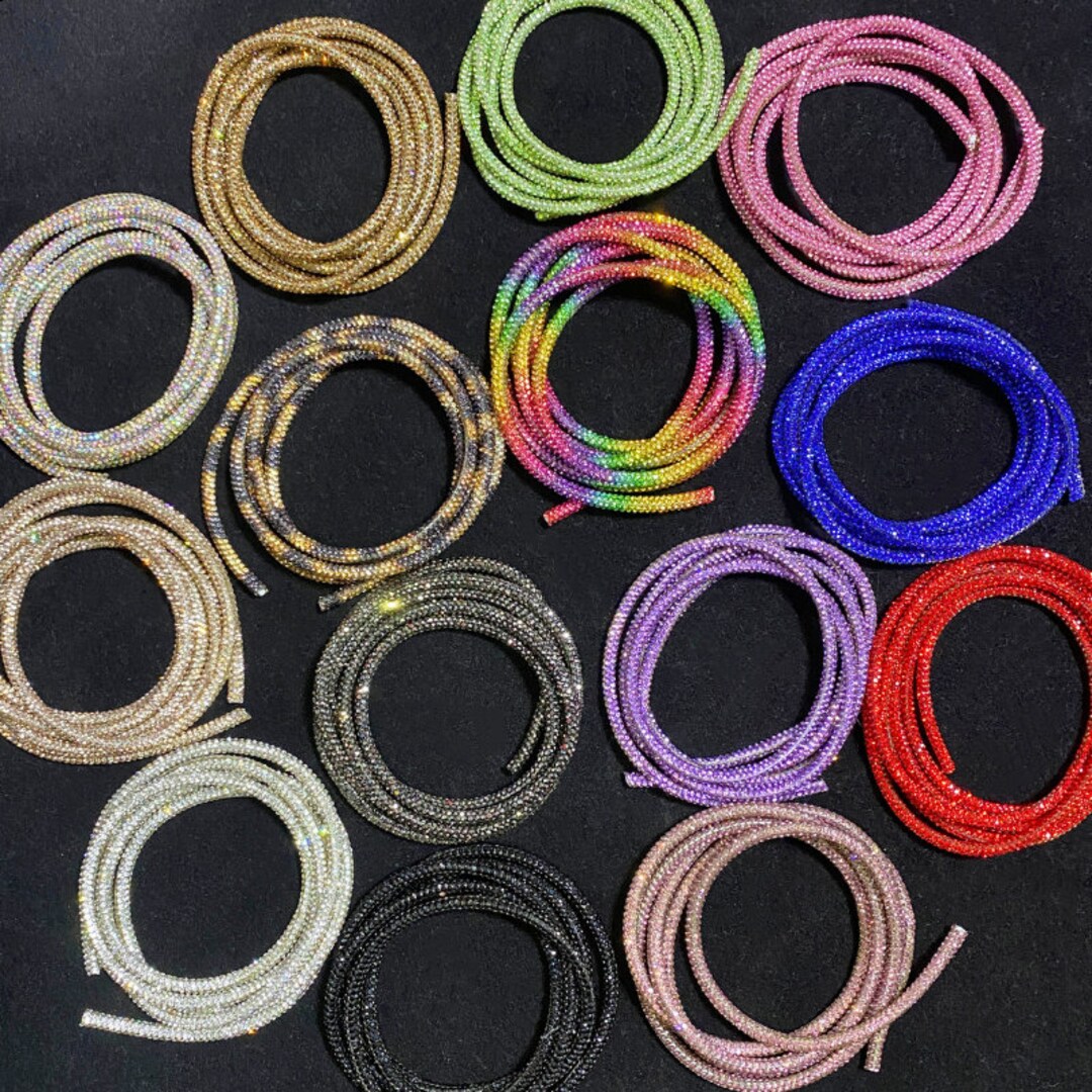 Glitter Rope, Crystal Trimming DIY - Variety Colors - Etsy