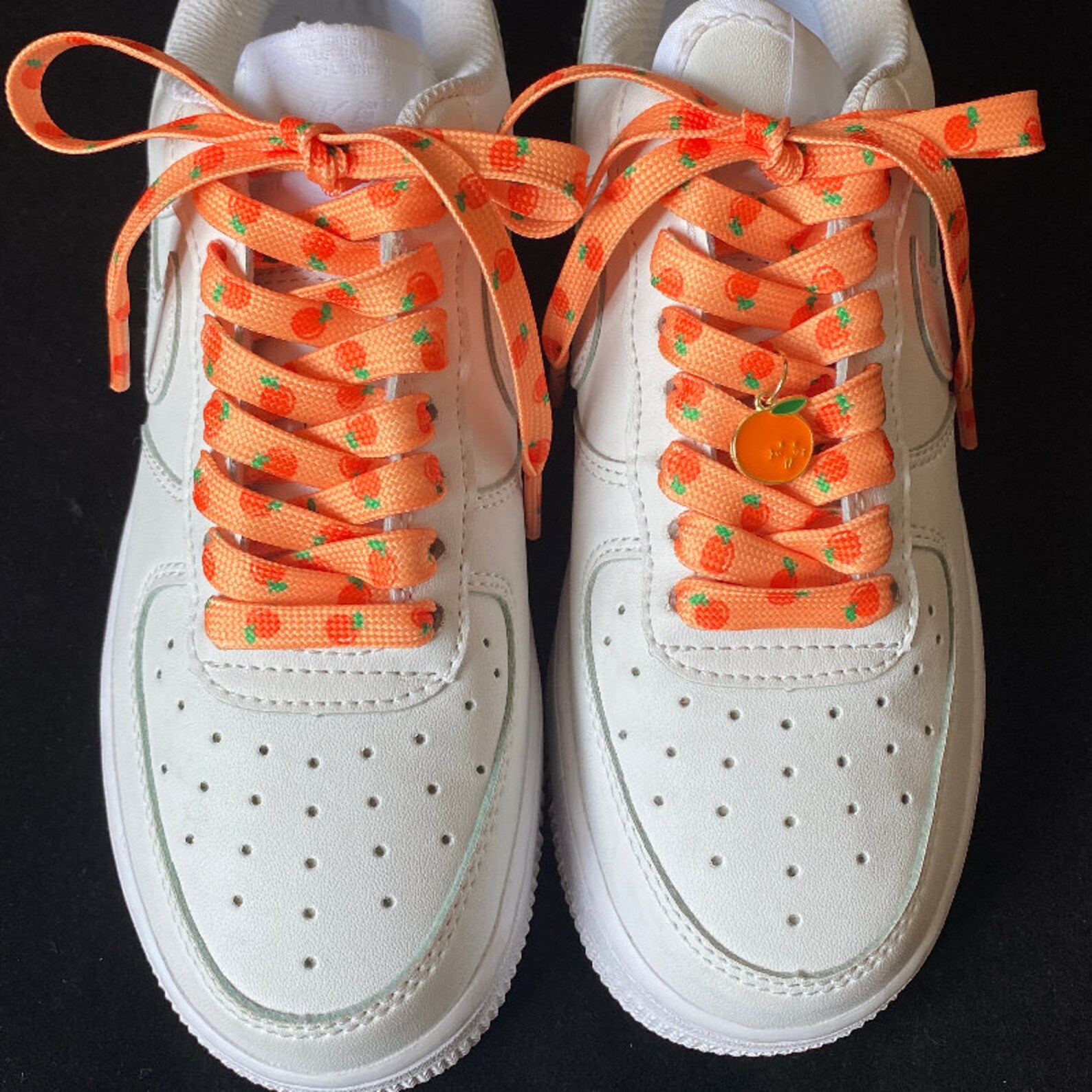 Fruits Shoelace With Fruits Charmsbanana Lacesorange - Etsy