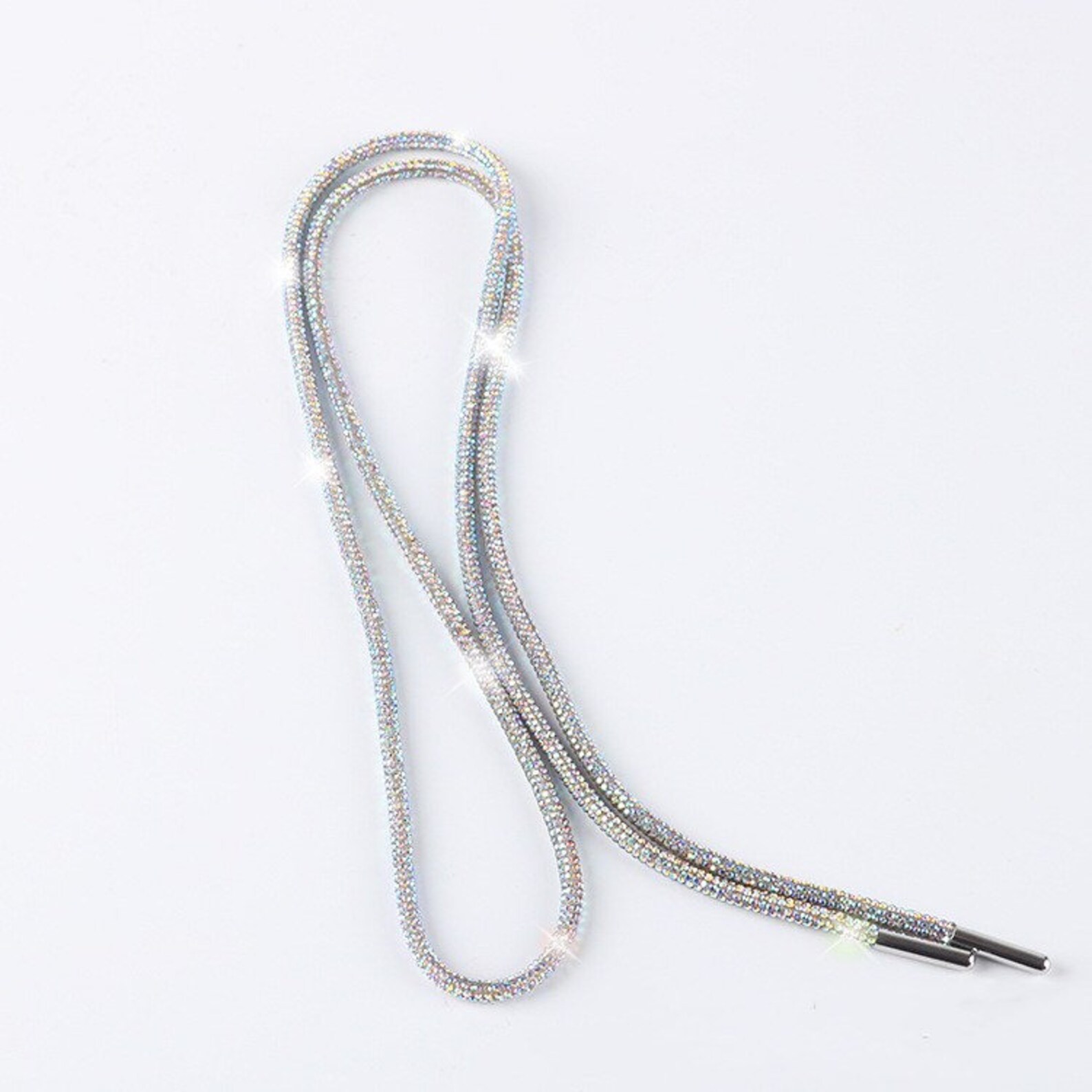 1pair Rhinestone Rope Shoe Laces Shiny Shoe Strings Sparkle - Etsy
