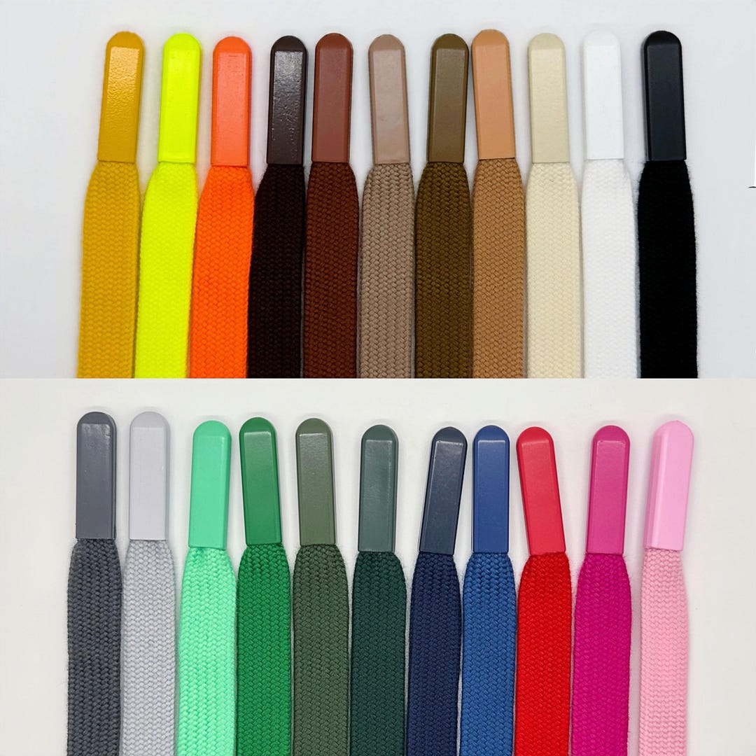 10mm Flat Cotton Hoodie String With Metal Stoppers - Etsy
