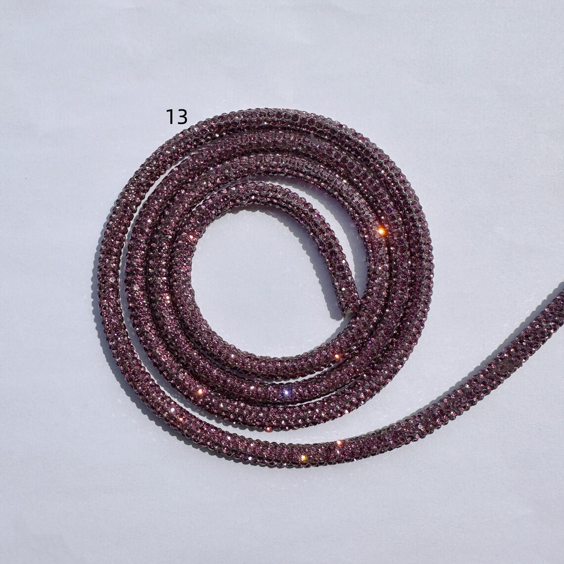 6mm Rhinestone Rope, Crystal Trimming DIY - 11 Colors - Etsy