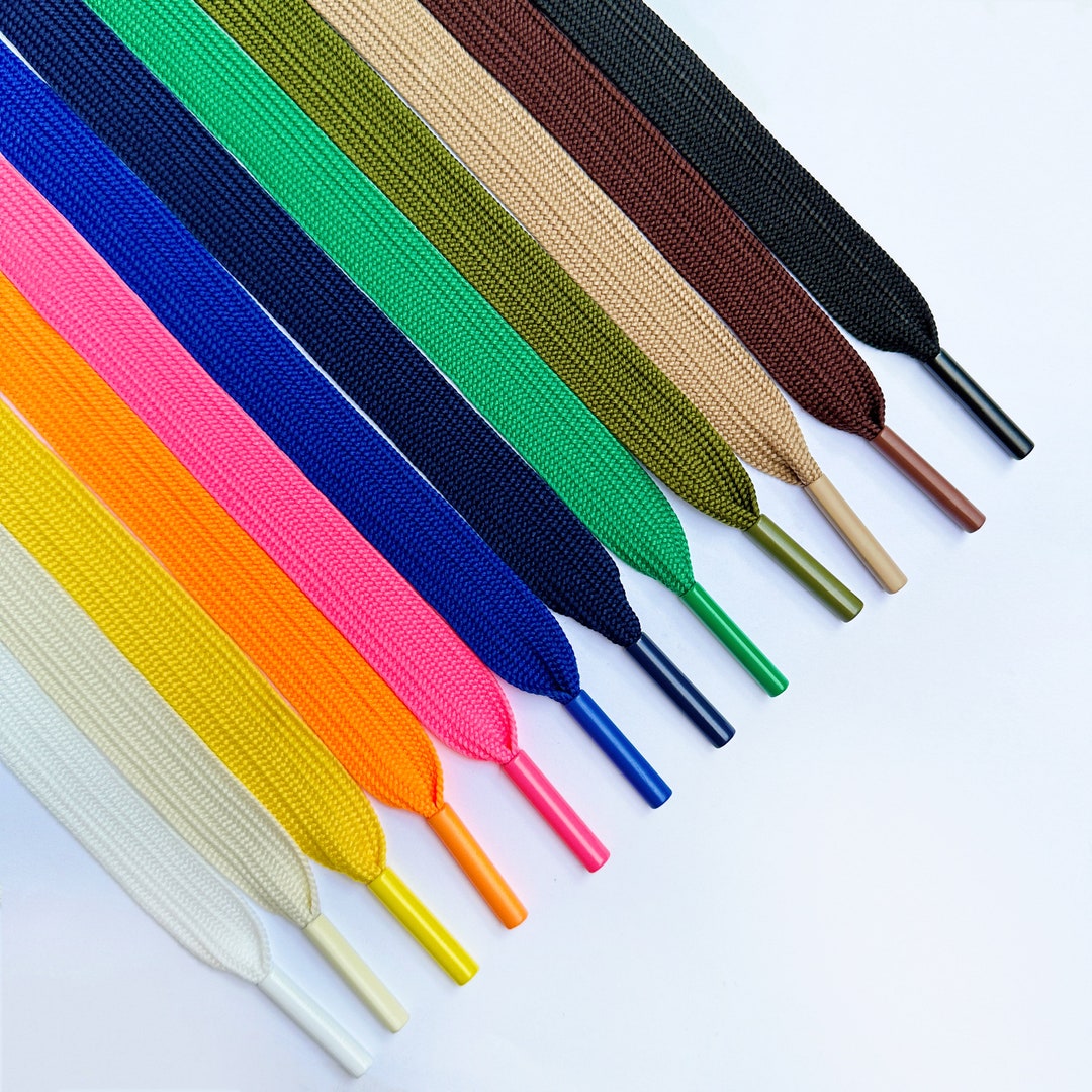 16mm Flat String With Metal Stoppers, Fat Drawstrings, Pants Laces - Etsy