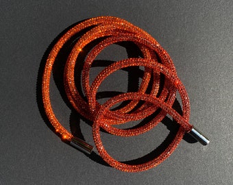 Rope Cotton Hoodie String With Silver Metal Stoppers, Rope Drawstrings ...