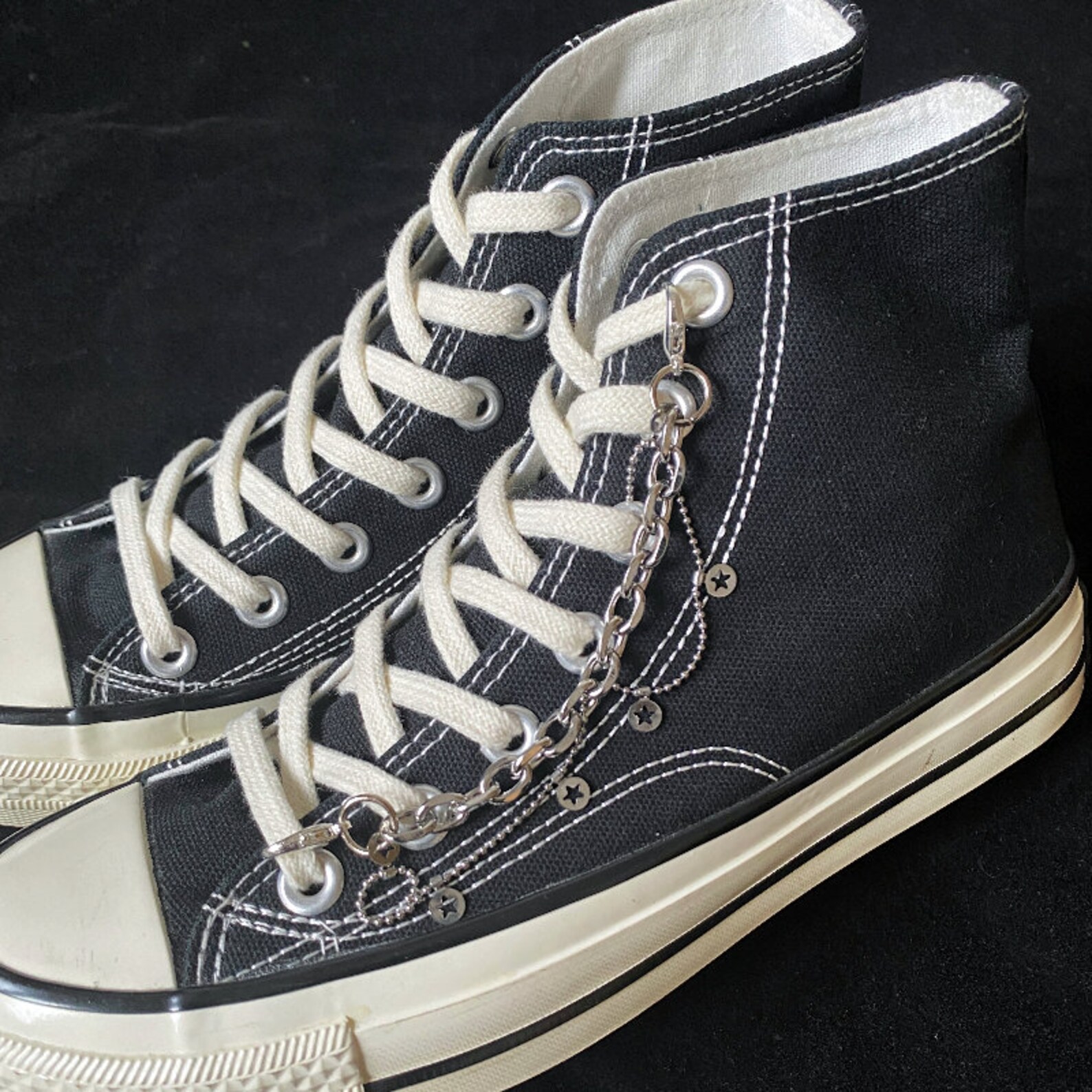 Heart Shoe Chain Star Shoe Chain Bowknot Shoelaces Chain - Etsy