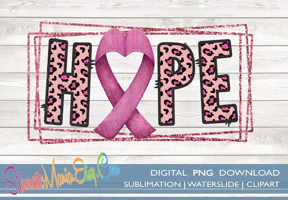 Home Decor Home & Living Wall Decor Breast cancer Hope Sublimation Hope ...