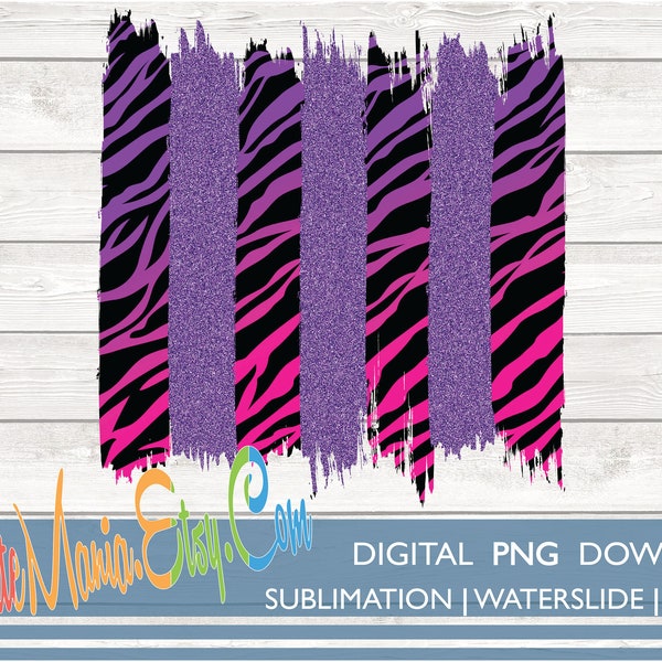 Zebra Print Decal - Etsy