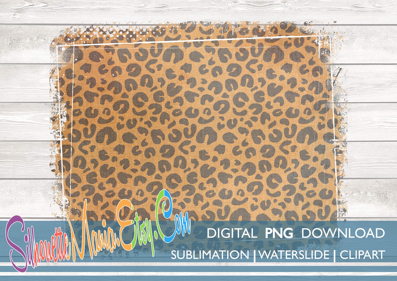 Distressed Cheetah Hintergrund Sublimation Distressed Cheetah | Etsy