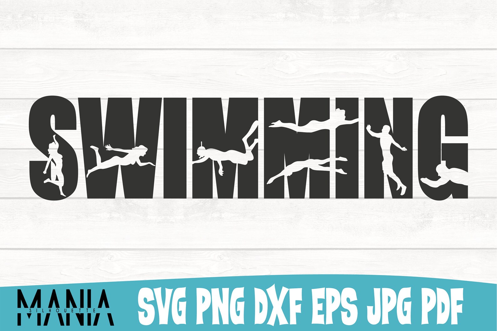 Swimming SVG Cut File Swimming Shirt SVG Swimming Silhouette - Etsy