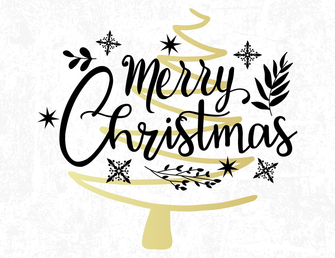 Chirstmas SVG, Christmas Tree Svg, Merry Christmas Svg, Merry Christmas ...