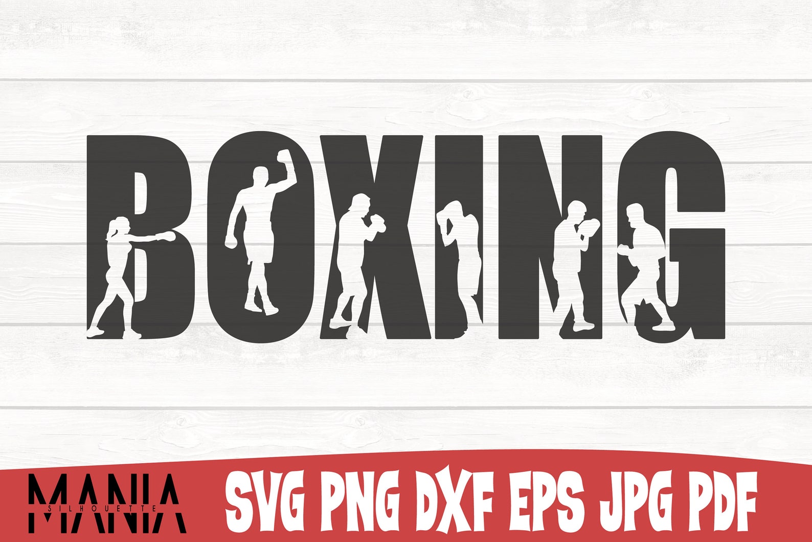 Boxing SVG Cut File Boxing Shirt SVG Boxing Silhouette SVG - Etsy UK