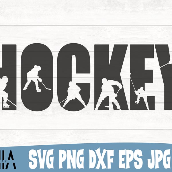 Hockey Svg - Etsy