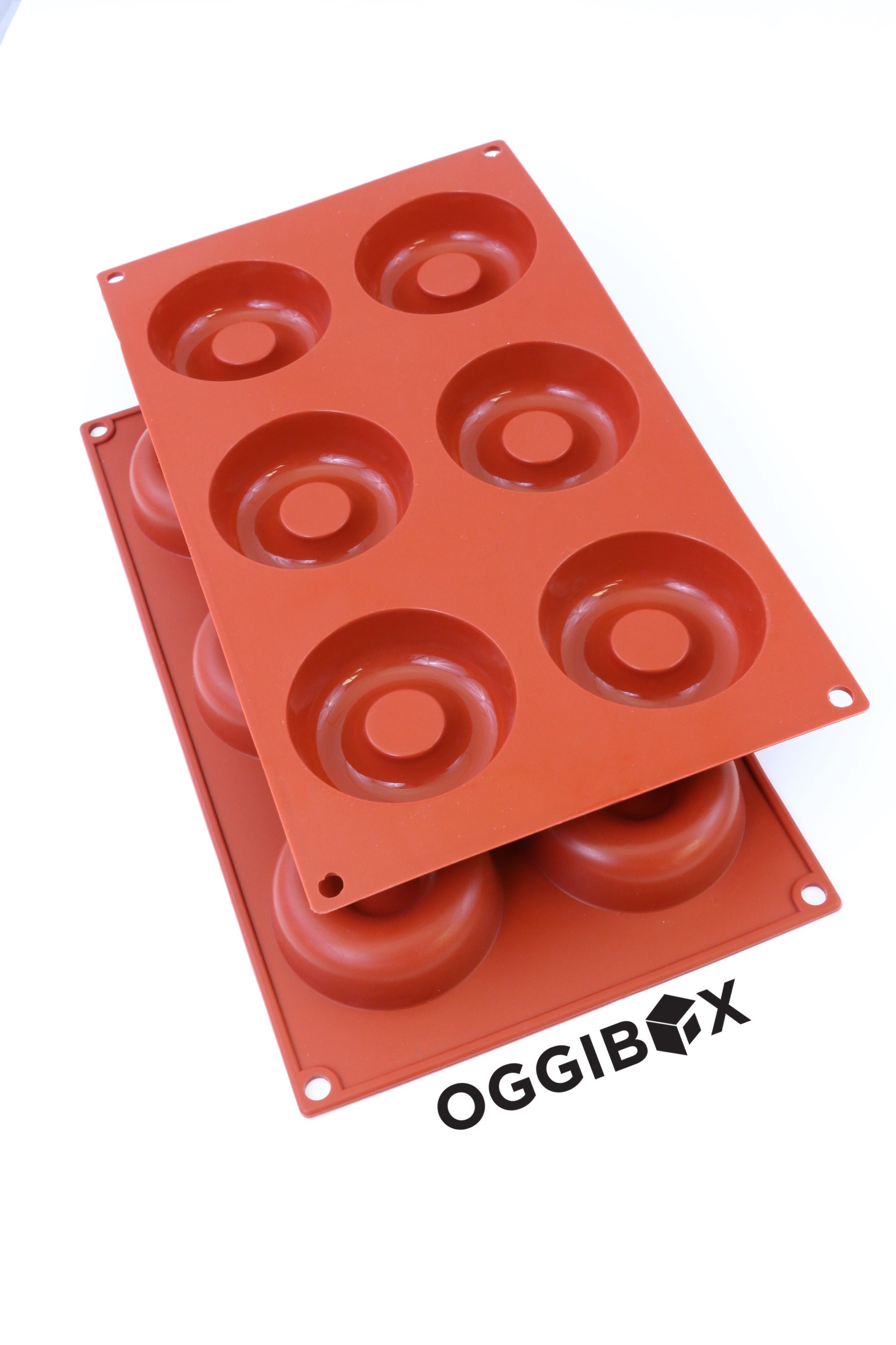 Oggibox 6-Cavity Savarin Silicone Mold for Donuts Cake | Etsy