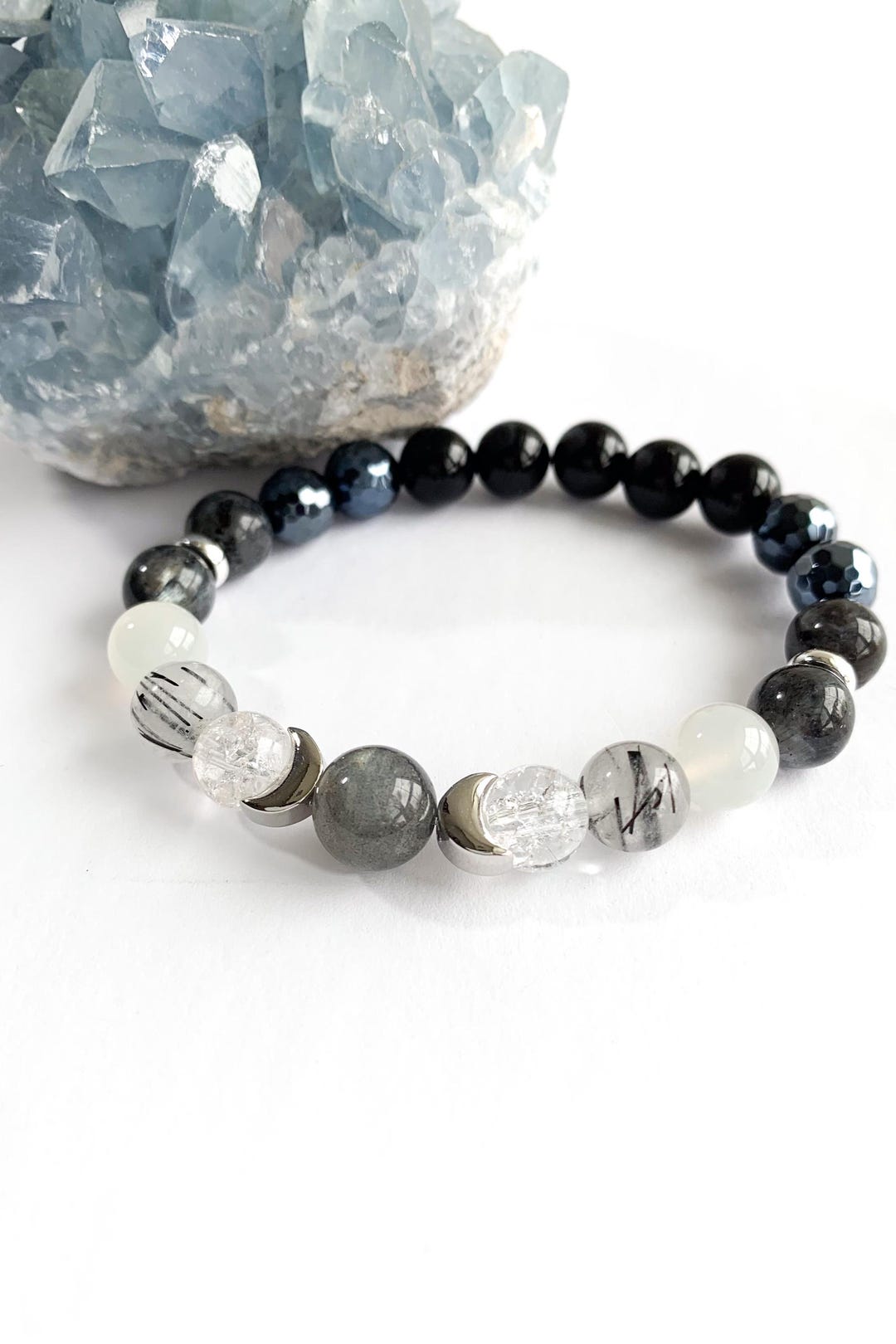 Moon Phase Bracelet, Moonstone Bracelet, Moonstone Goddess Celestial ...