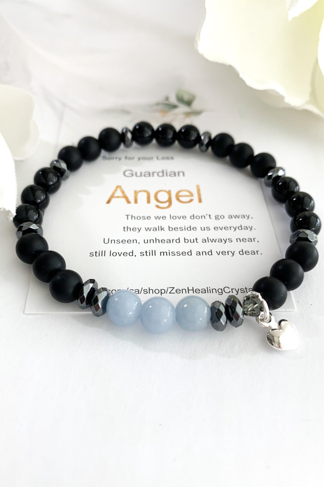 Sympathy Gift Bracelet, Grief Bracelet, Memorial Jewelry, Loss Gift ...
