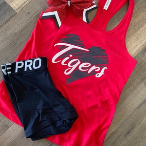Spirit Wear, Custom Tank Tops, Cheer Tank Tops, School Spirit Tanks - Etsy