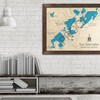 Chowan River, NC 3D Wood Map | Custom Nautical Chart, Cabin Decor ...