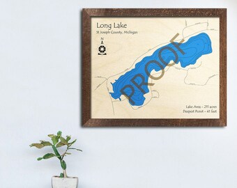 St Joseph Mi Map - Etsy