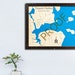 Tenants Harbor, Maine 3D Wood Map | Cabin Decor - Lake House Décor ...