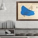 Shadow Lake VT 3D Wood Map Custom Nautical Chart Cabin - Etsy
