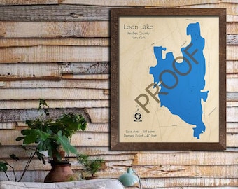 Loon Lake New York - Etsy
