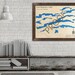 East Bearskin Lake, MN 3D Wood Map | Custom Nautical Map, Cabin Decor ...