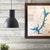 Cholla Bay, Puerto Penasco 3D Wood Map Gulf of California, Mexico ...