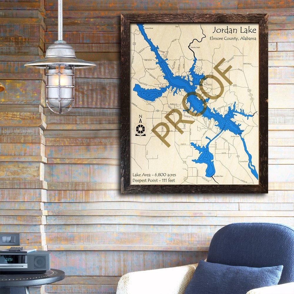 Lake Jordan Alabama Maps
