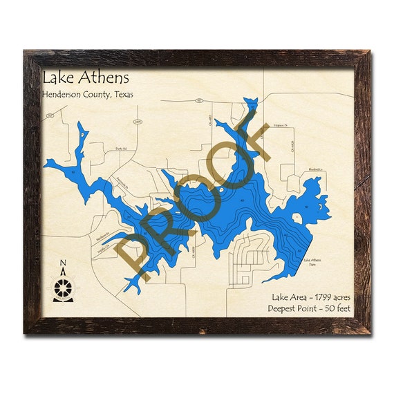 Texas Map And Surrounding Athens Athens, TX The Daytripper