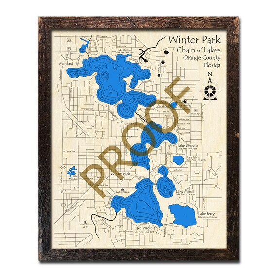 Winter Park Map Florida