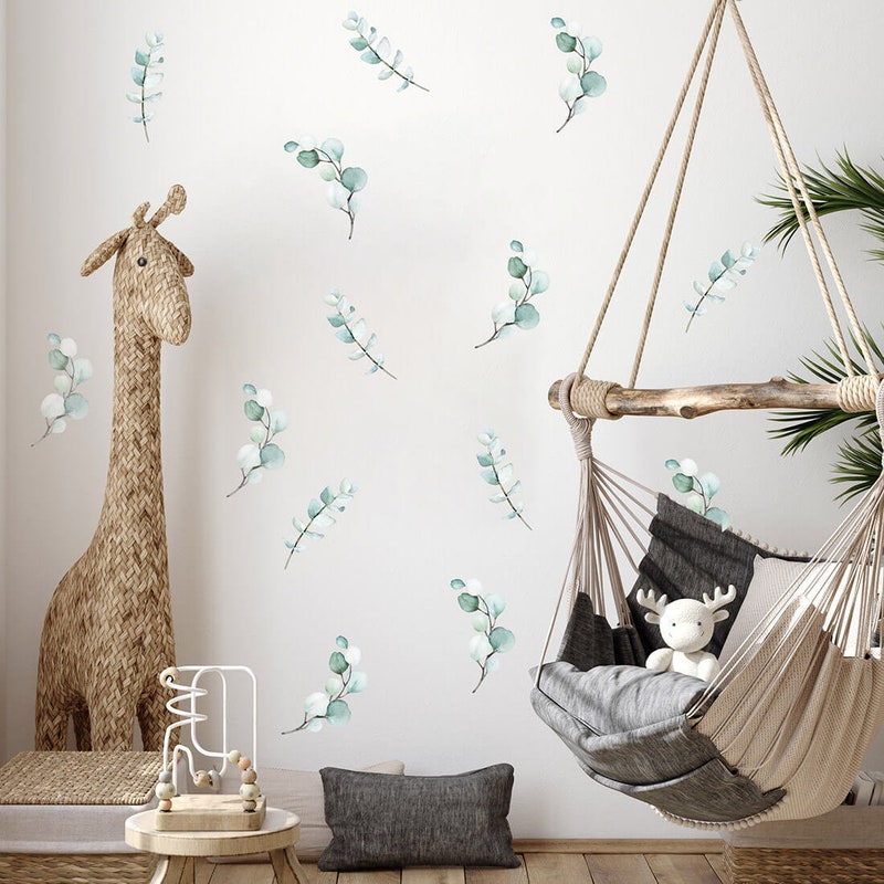 Greenery Wall Decal - Etsy